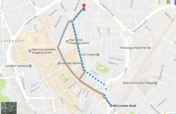 Find Us | Splash Spa Leicester