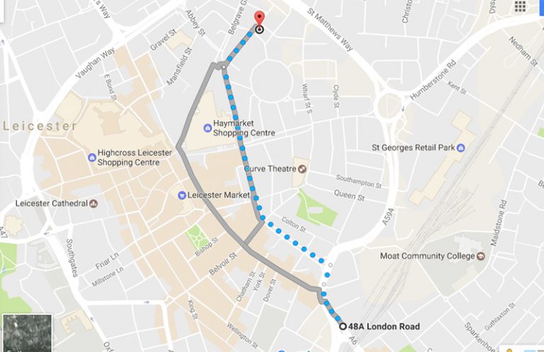 Find Us | Splash Spa Leicester